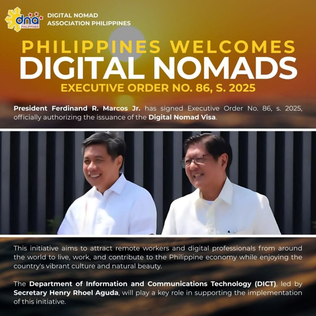Digital Nomad Visa - digitalnomadassociationphilippines.com